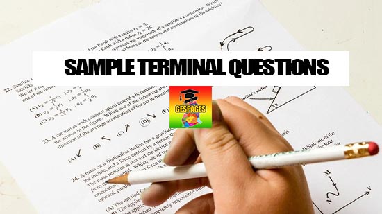 Terminal Exams - GES Pages